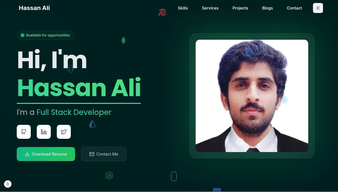 Hassan Ali - Full Stack Developer
